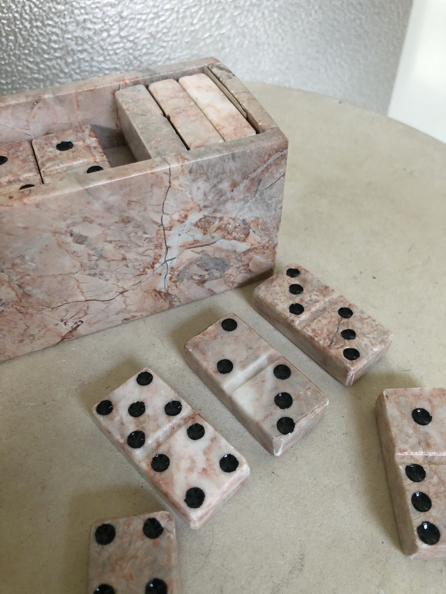 MARBLE DOMINO SET – Oddcollectors