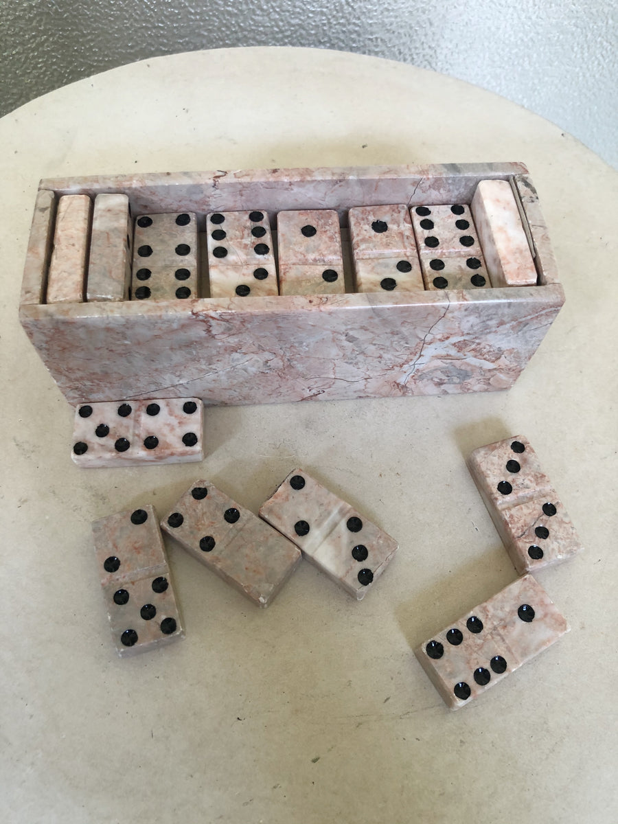 MARBLE DOMINO SET – Oddcollectors