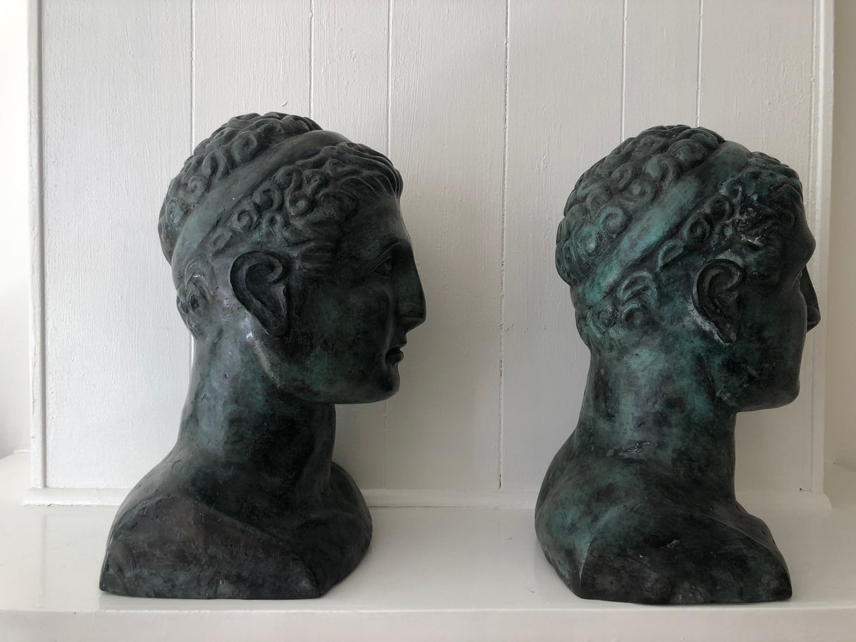 CAST IRON ROMAN BUSTS – Oddcollectors