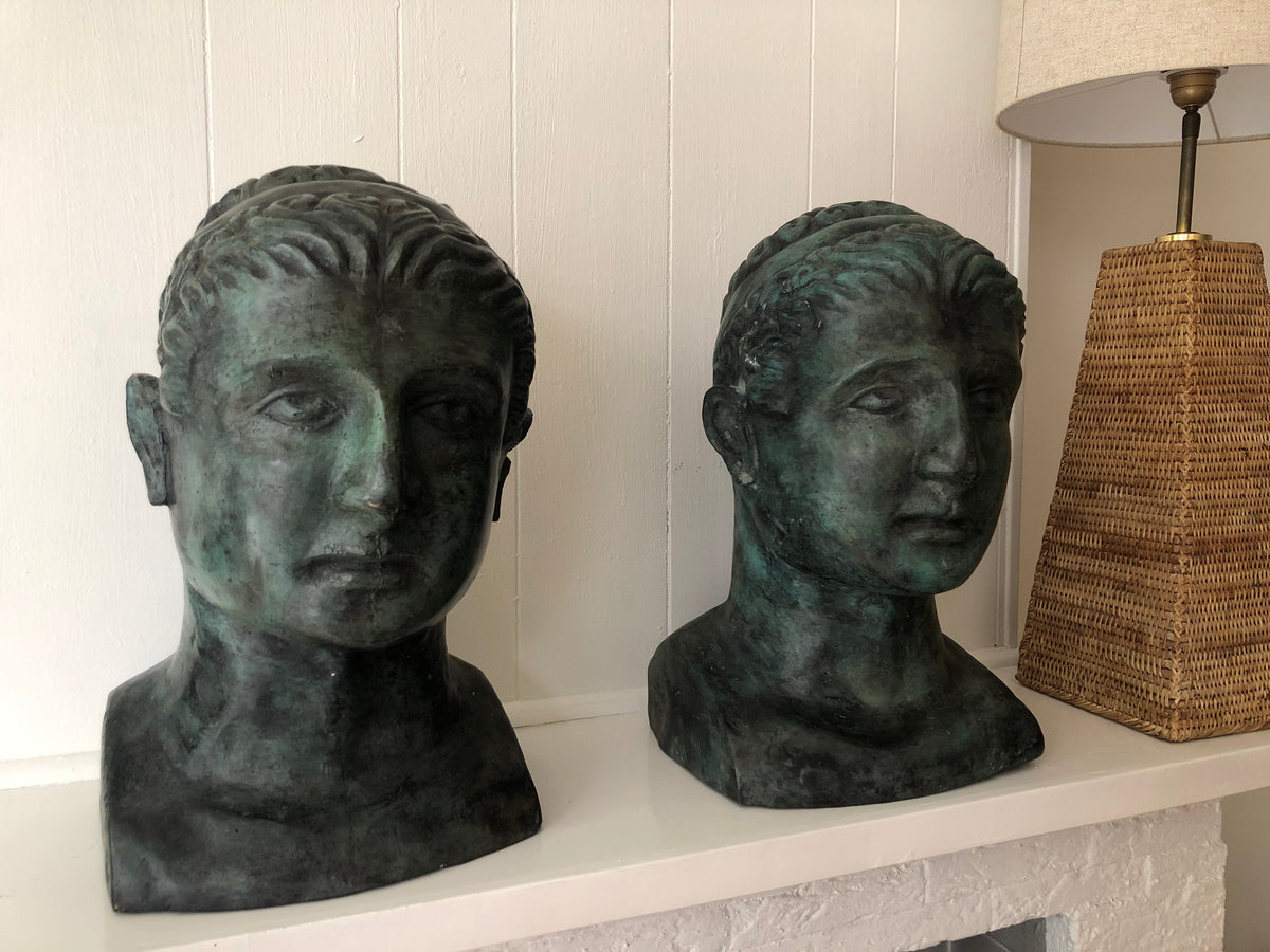 CAST IRON ROMAN BUSTS – Oddcollectors